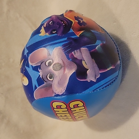 Chuck E Cheese | Toys | Chucke Cheese Soft Play Blue Ball 3 4 Plush Toy ...